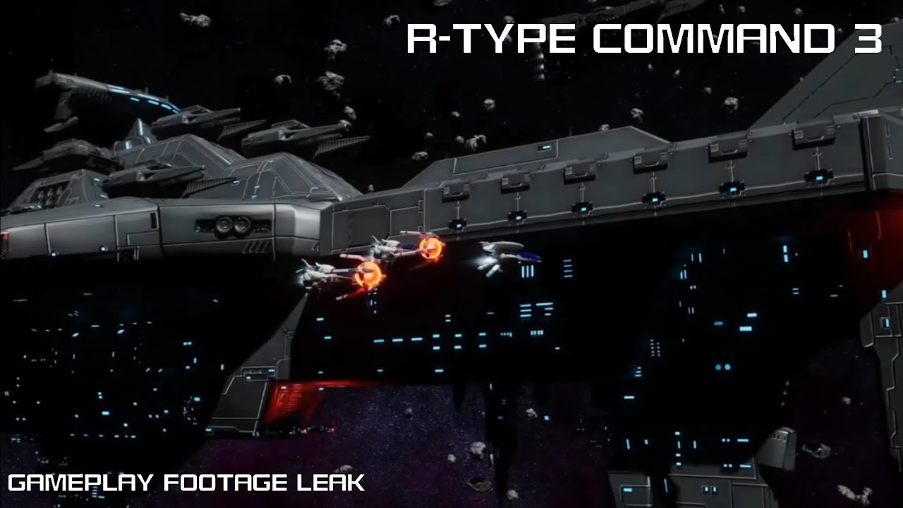 R-Type Command 3: Cosmos - Leaked gameplay footage - YouTube