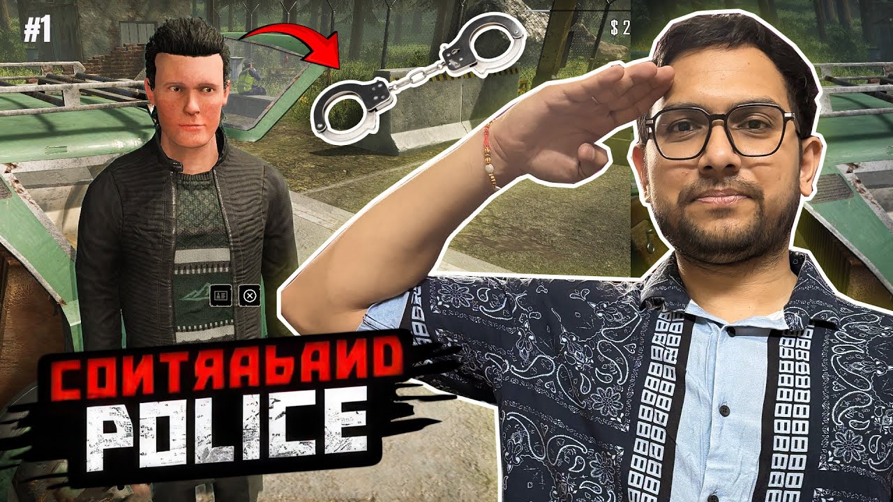 Caught Smuggler on first Day of Training | Contraband Police - YouTube