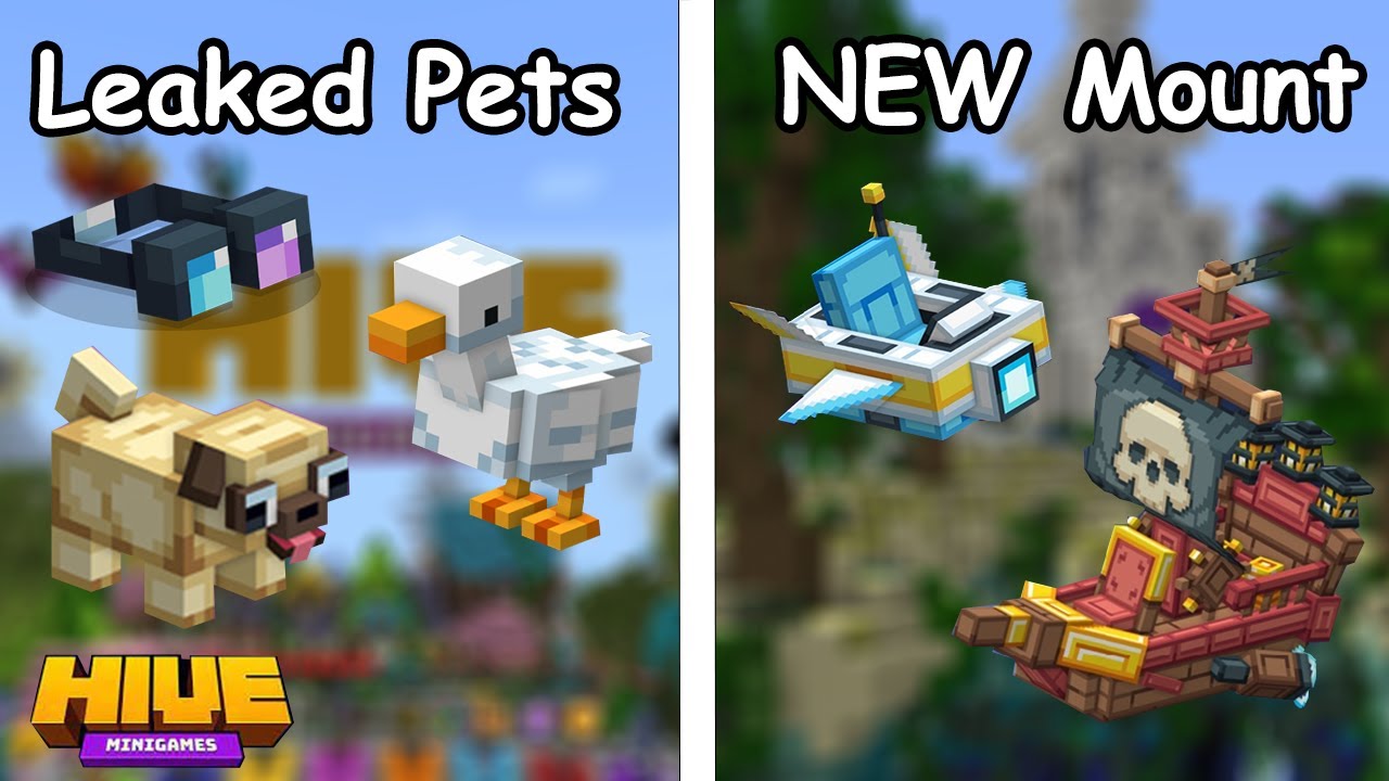ALL Hive Pets and Mounts 2022... - YouTube