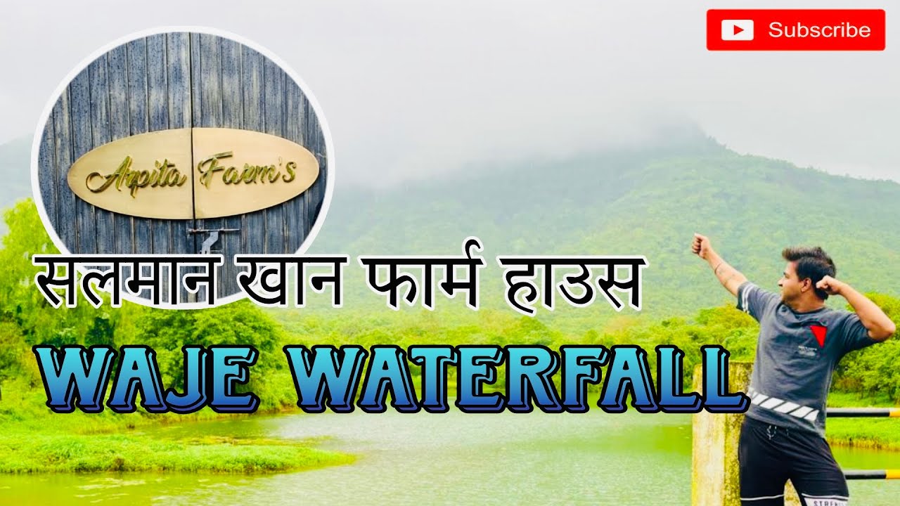 Waje Waterfall Panvel| Salman khan’s Farm House| Secret place in Navi ...