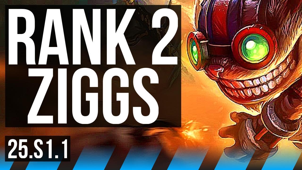 ZIGGS vs JAYCE (MID) | Rank 2 Ziggs, Dominating | NA Challenger | 25.S1 ...