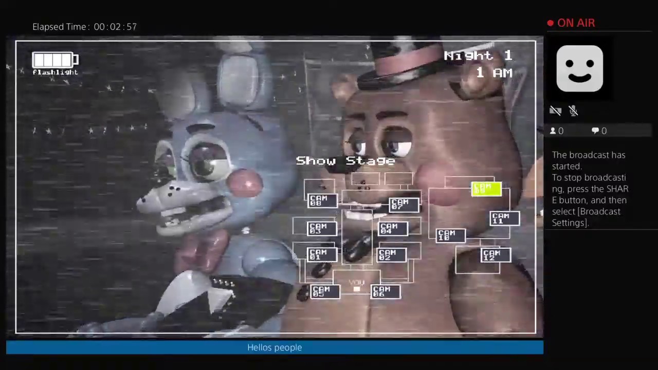 Fnaf 2 ps4 LIVE - YouTube