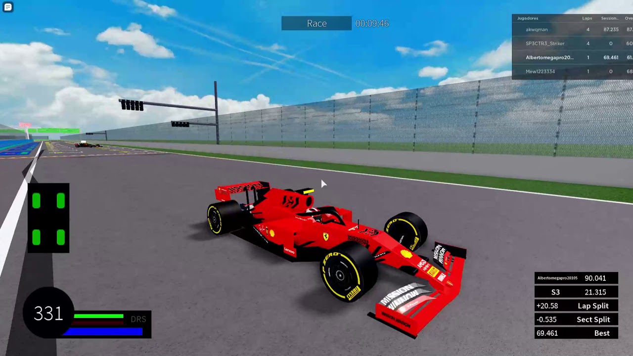 Roblox. GP de Italia (Monza). FRA Formula One - YouTube