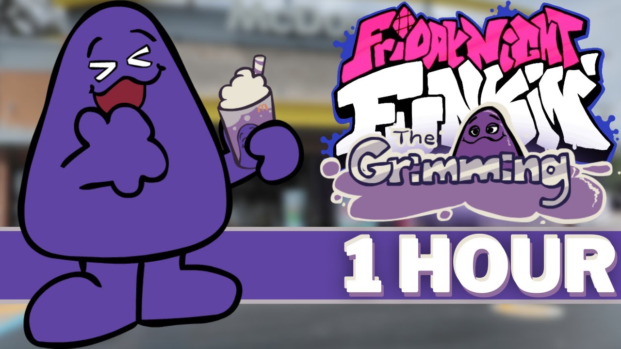 GRIMSHAKER - FNF 1 HOUR SONG Perfect Loop (VS Grimace Shake - McDonald ...