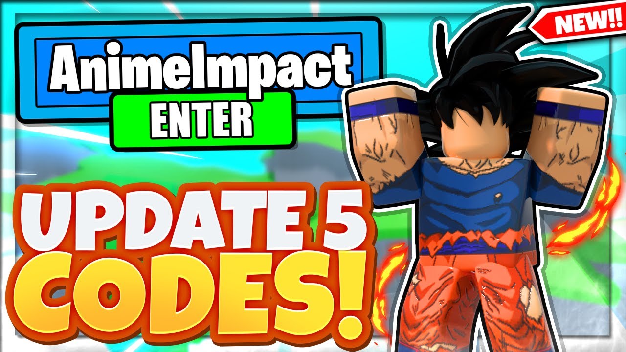 ALL NEW SECRET *UPDATE 5* CODES In Roblox Anime Impact Simulator! - YouTube