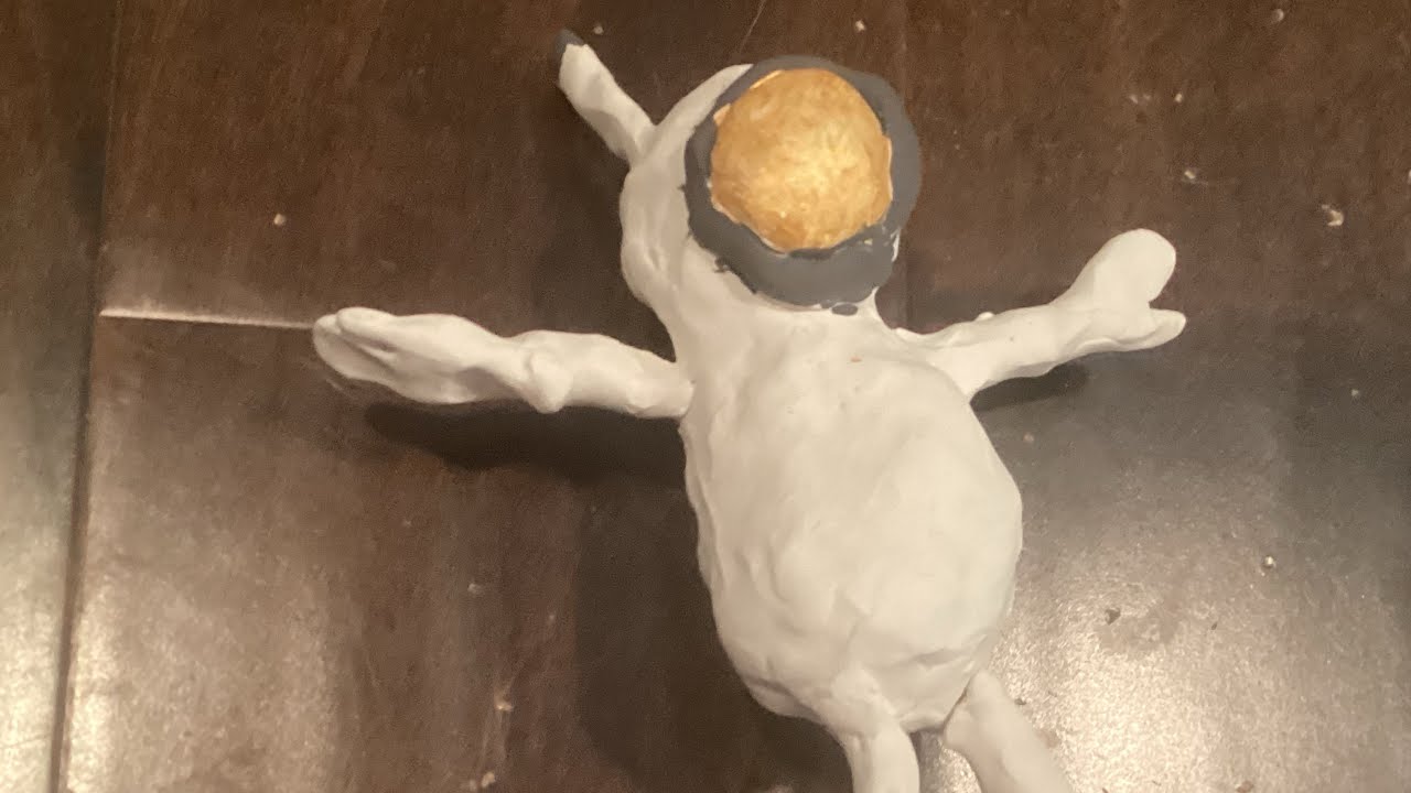 How to make a clay astronaut - YouTube