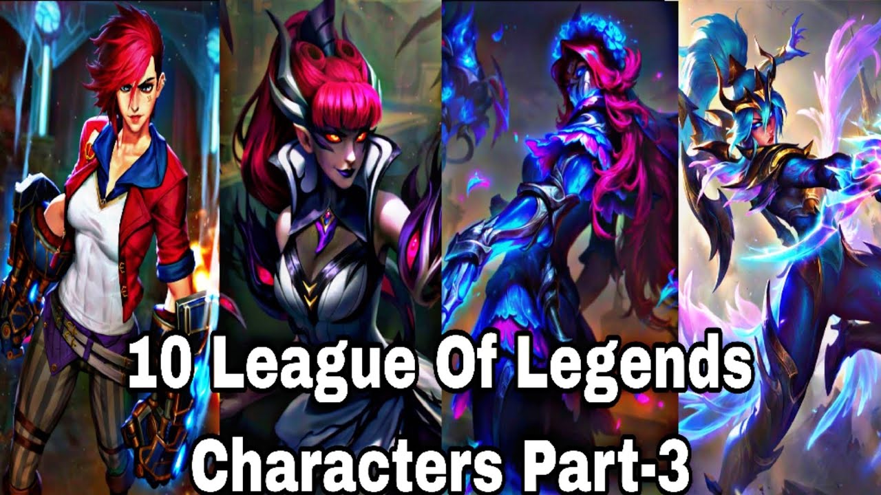 Top 10 League Of Legends Female Characters in 2023 Part-3 #top10 #viral ...