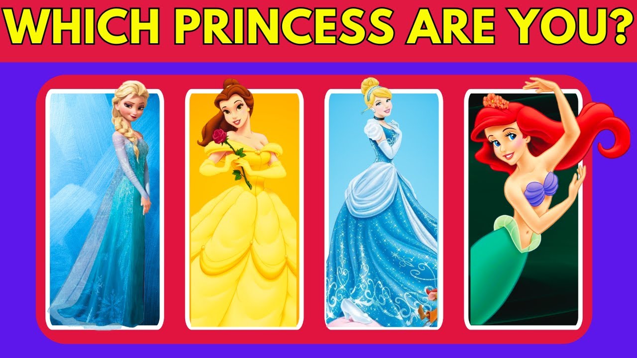 WHICH DISNEY PRINCESS ARE YOU? 🏰👸👑 | Disney Princess Personality Test ...