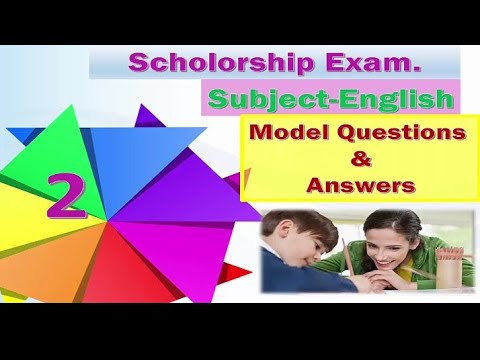 Std-5 Scholorship Exam.Guidence ENGLISH - YouTube