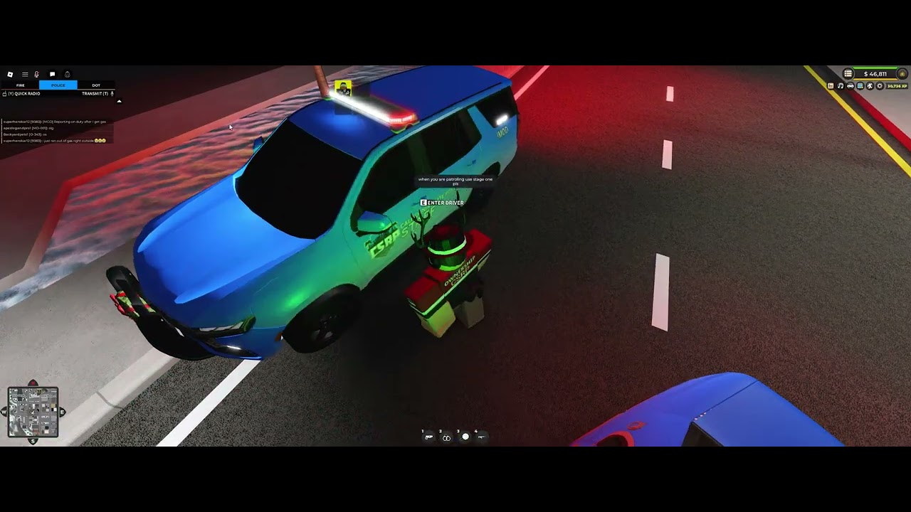 Staff patrol in csrp - YouTube