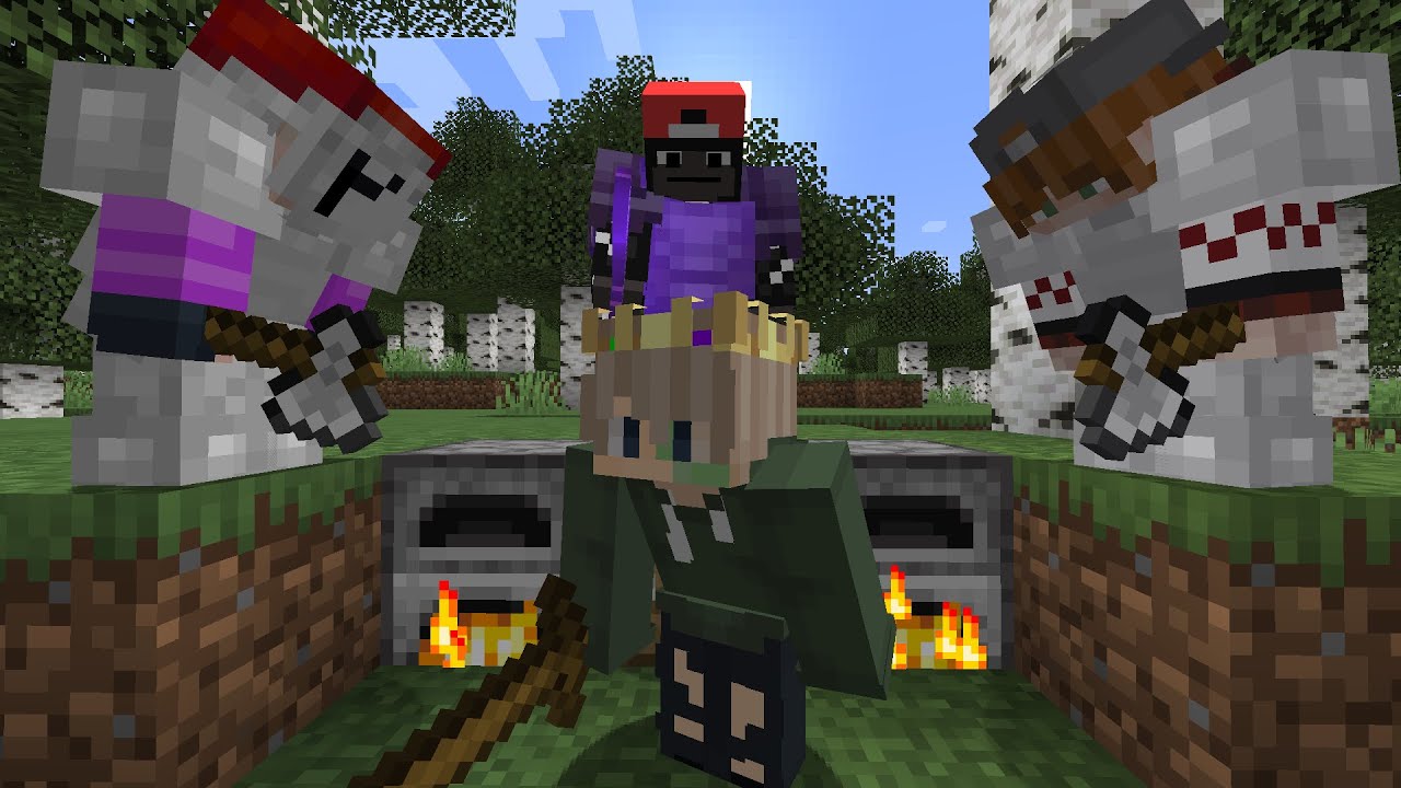 Minecraft Speedrunner VS 3 Hunters - YouTube