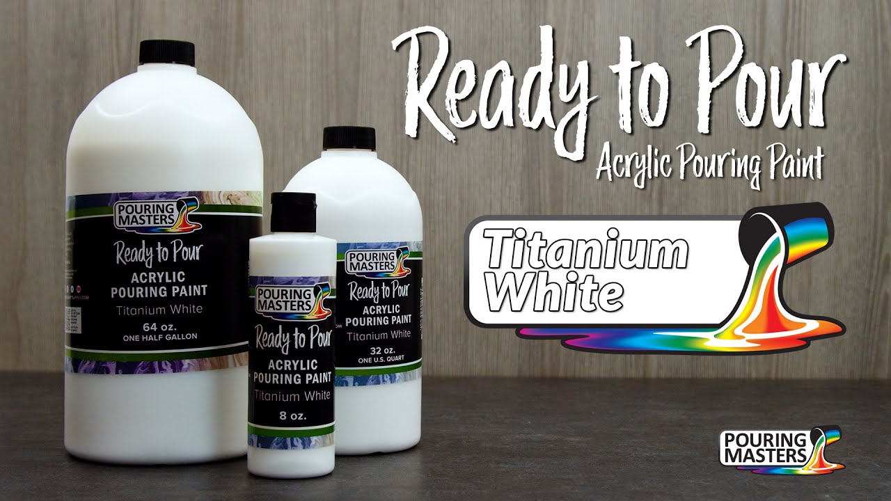 Pouring Masters - Titanium White - YouTube