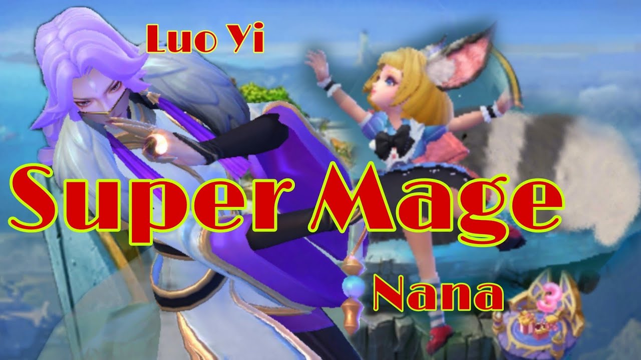 LUO YI AND NANA GAMEPLAY | MLBB | DUO WITH @Babymerskie18 - YouTube