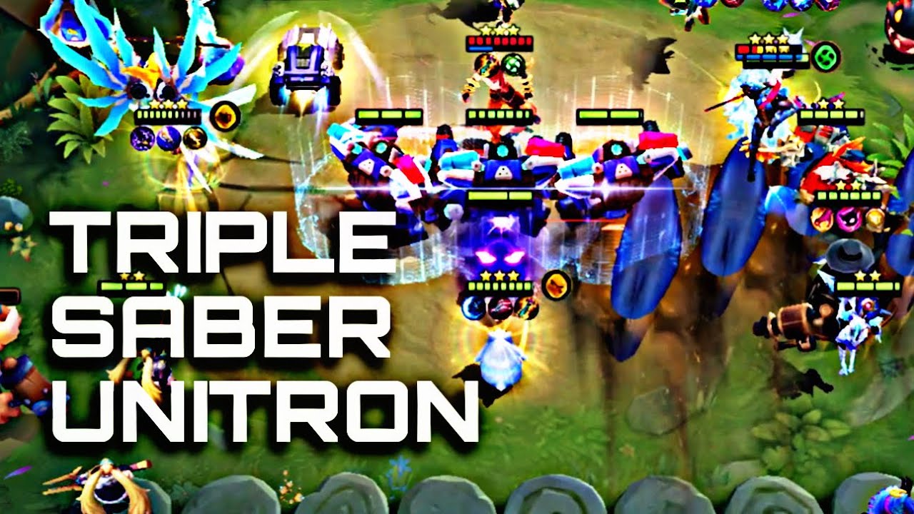 3 Unitron Suits with Saber Mystic Star-Core | Magic Chess - Mobile ...