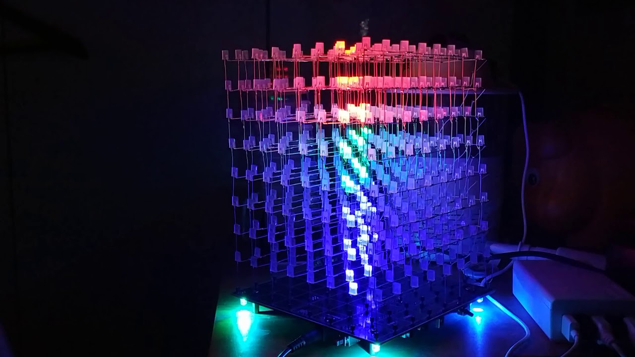Dancing LED Cube (춤추는 큐브) - YouTube