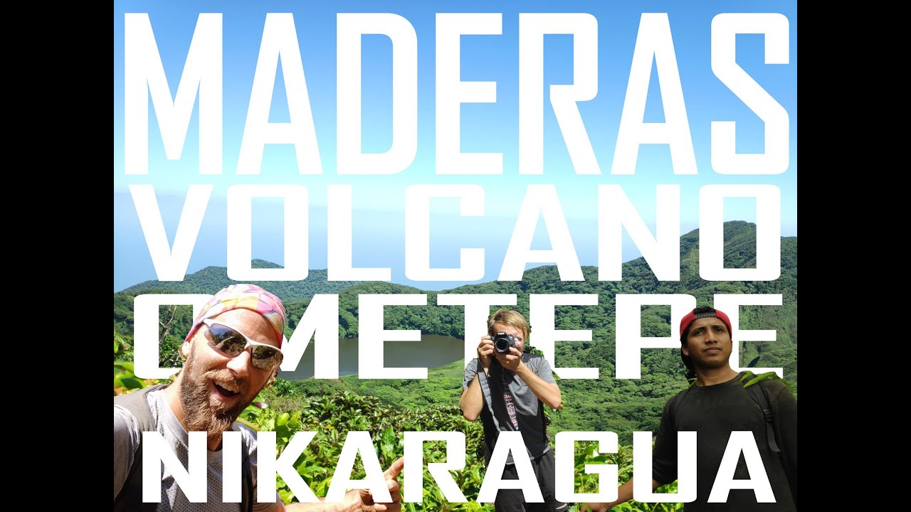 LAKE Inside the VOLCANO?! - Ometepe, Nicaragua - YouTube