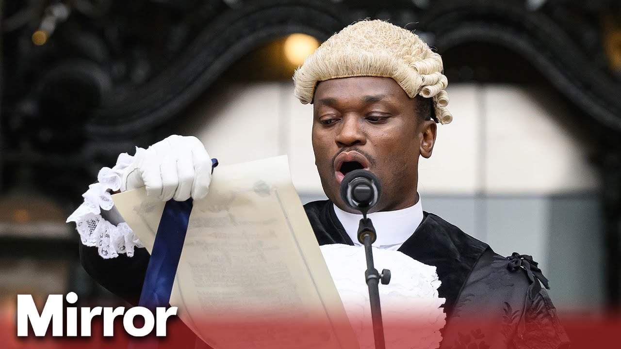 Royal Proclamation marks the dissolution of Parliament - YouTube