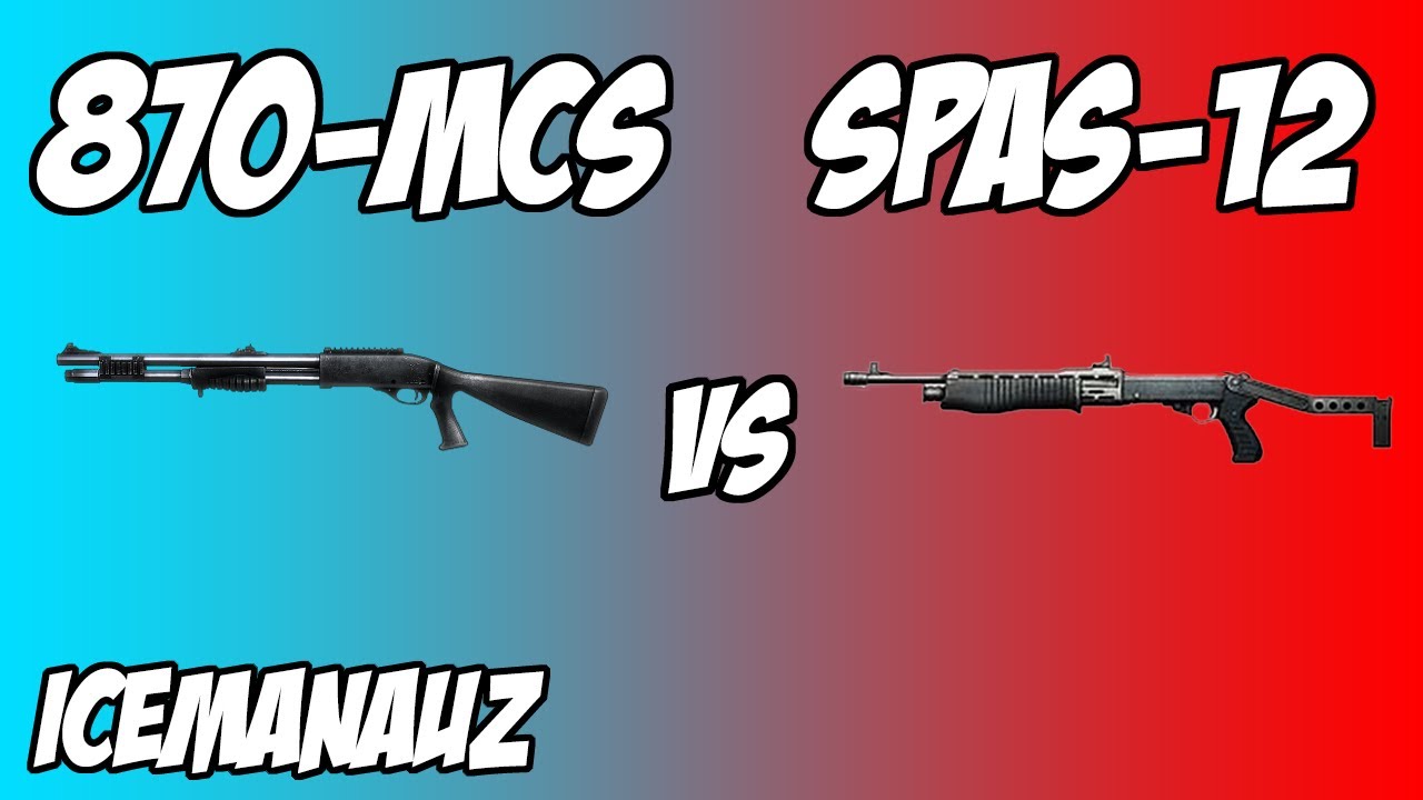870 MCS vs SPAS 12 (Battlefield 3 Gameplay/Commentary) - YouTube