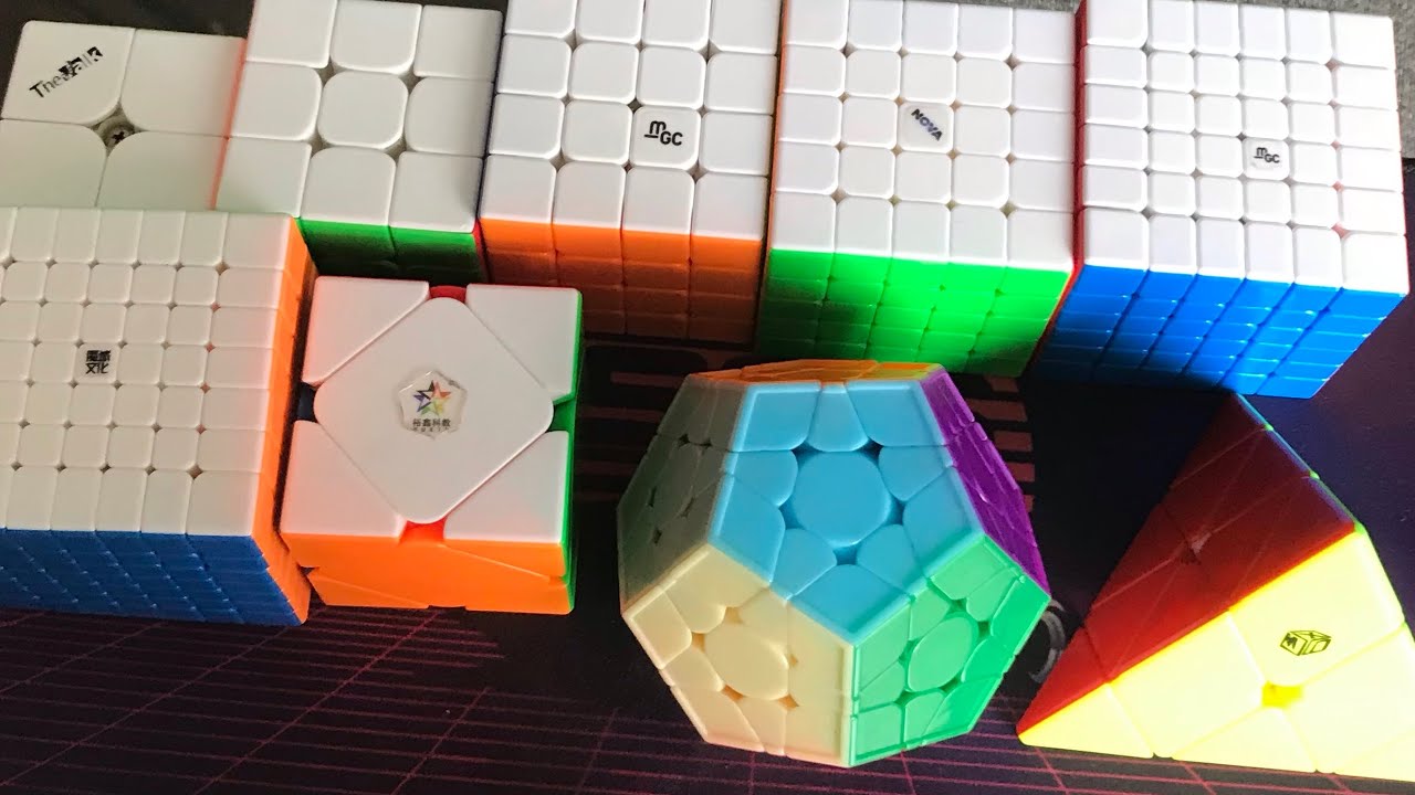 My main speedcubes 2021 - YouTube