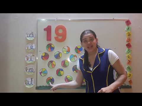 Numeral 19 e suas quantidades. - YouTube