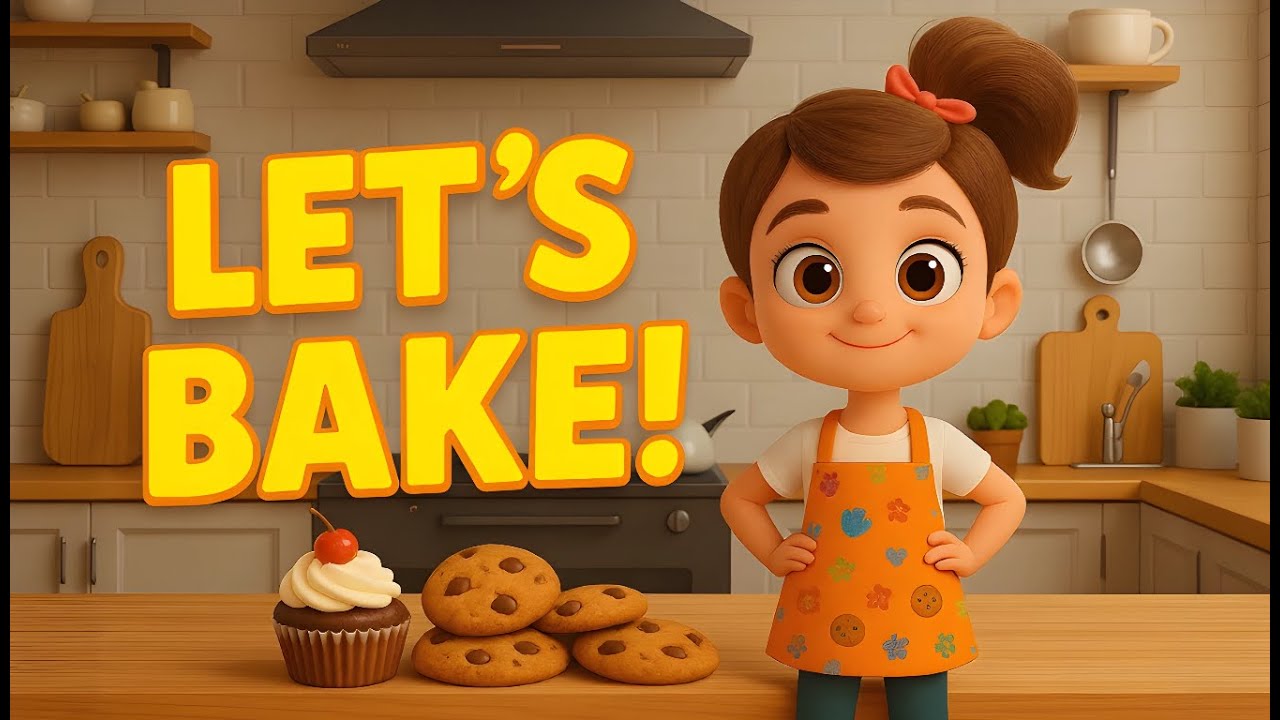 Let's Bake! | Fun Kitchen Song for Kids | Learning with Cooking Tools ...