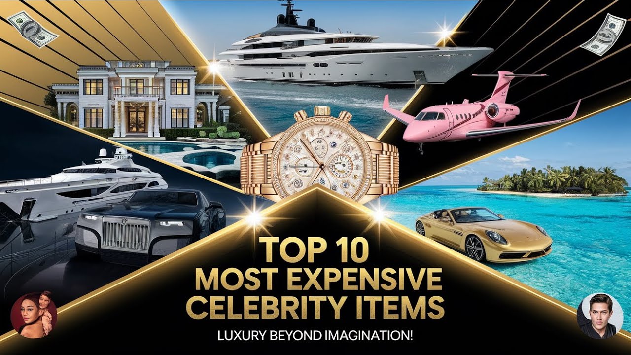 Top 10 Most Expensive Things Owned by Celebrities: Luxury Beyond ...