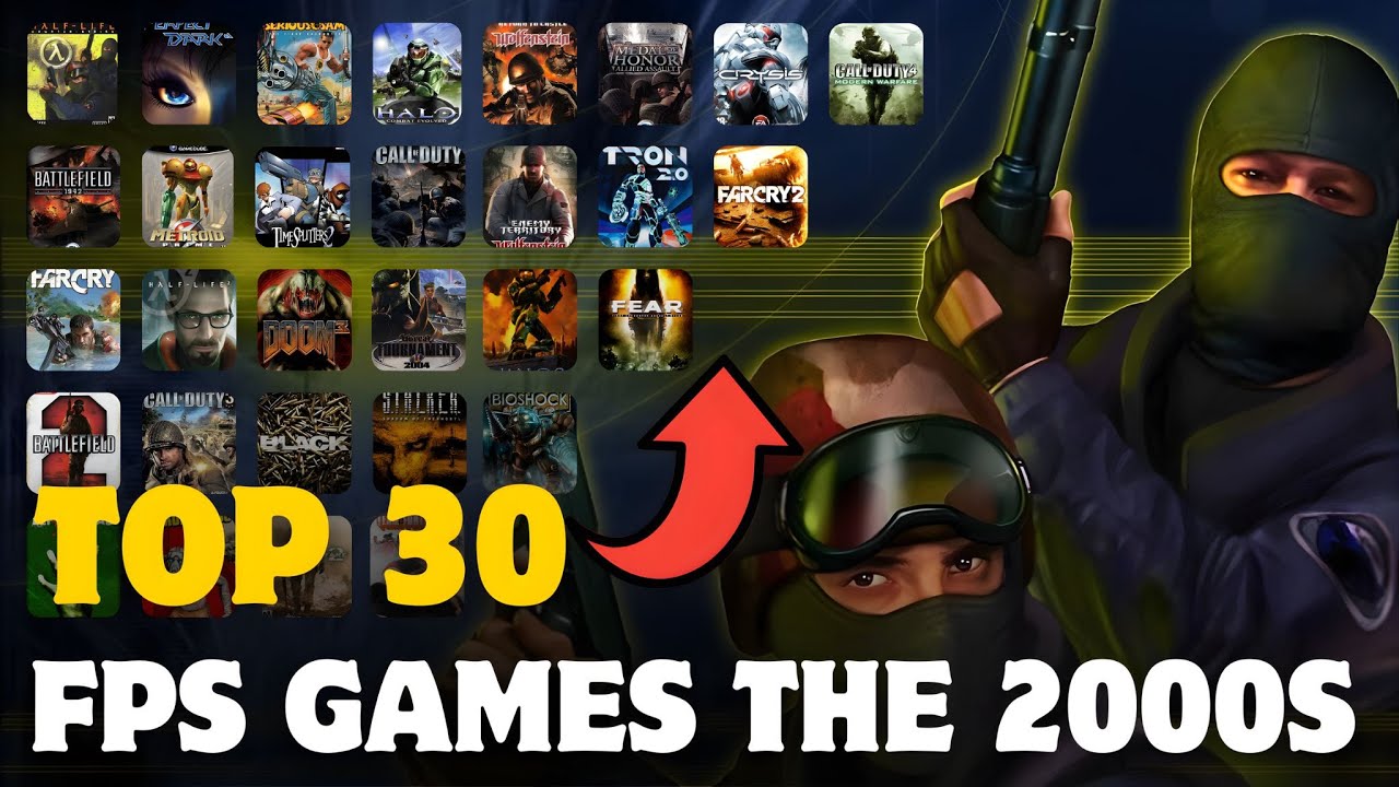 The 30 FPS Games That DEFINED The 2000s - YouTube