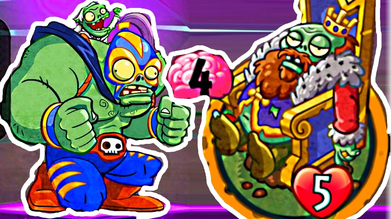 PVZ Heroes - Zombie KING Deck? - YouTube