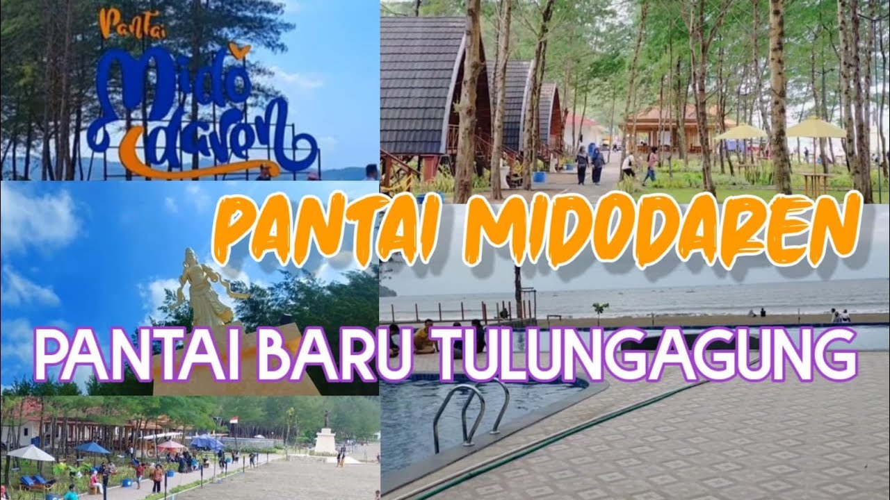 REVIEW PANTAI MIDODAREN Pantai Baru Di Tulungagung - YouTube