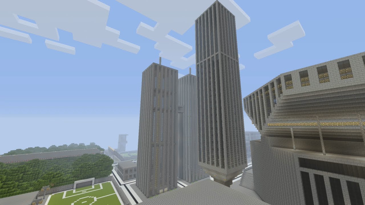 HUGE MODERN CITY MAP PART 4 ( MINECRAFT ) - YouTube