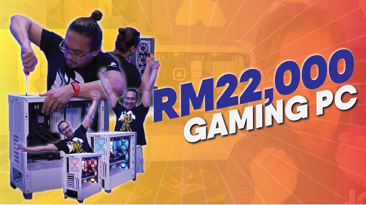 AFIQ CHII RM22,000 GAMING PC BUILD - YouTube
