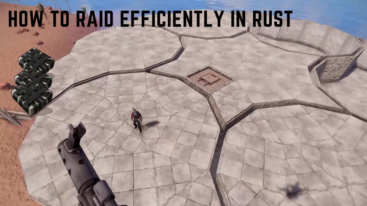 How to Raid Very Efficiently! Rust Raids - YouTube