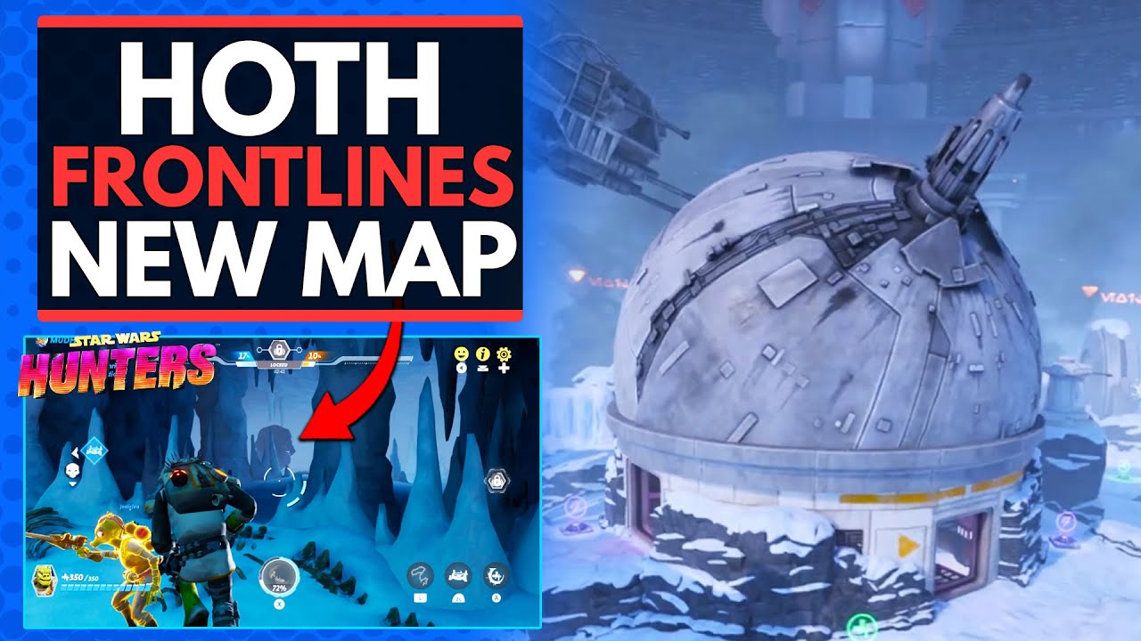 My First Game On Hoth Frontlines | New Star Wars Hunters Map - YouTube
