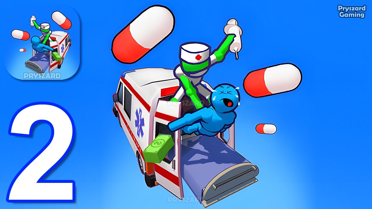 Ambulance Rush - Gameplay Walkthrough Part 2 Stickman Hospital ...