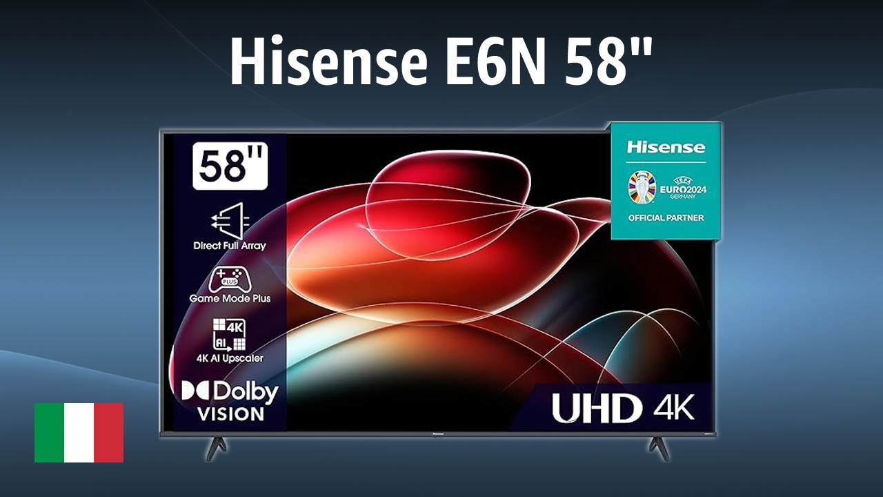 Televisor Hisense E6N 58" (58E63NT) - YouTube