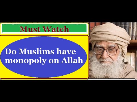 Do Muslims have monopoly on Allah ? By Maulana Wahiduddin Khan ...