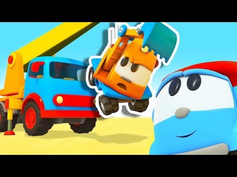 cartoon truck video for kids #leo the truck #A simple bulldozer - YouTube