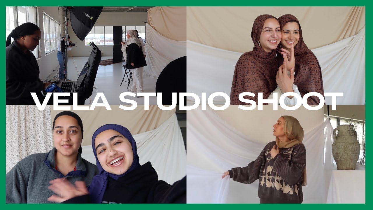 Come to a VELA studio photoshoot with us | VELA Vlog Ep. 2 - YouTube