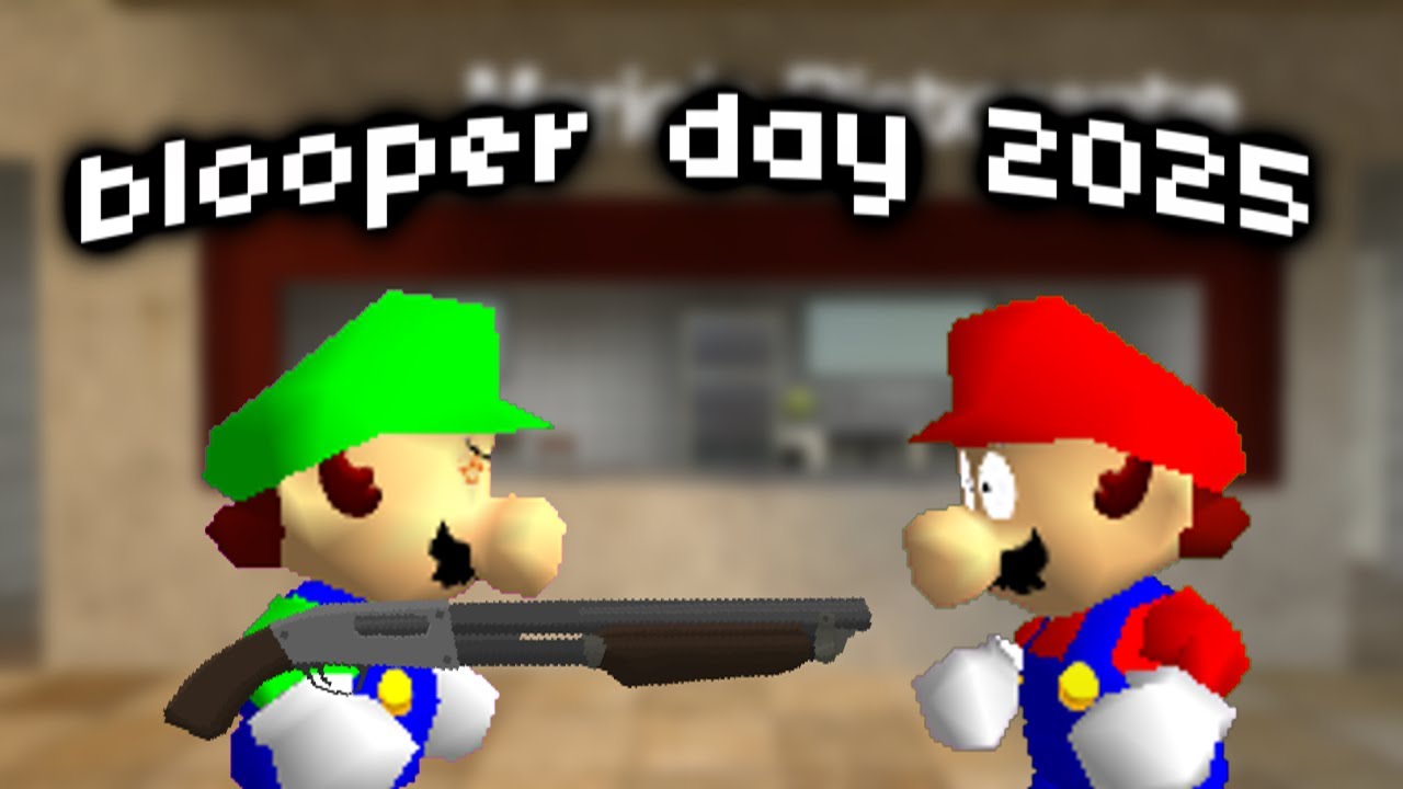 SM64 Blooper Day 2025: Mario's Restaurant - YouTube