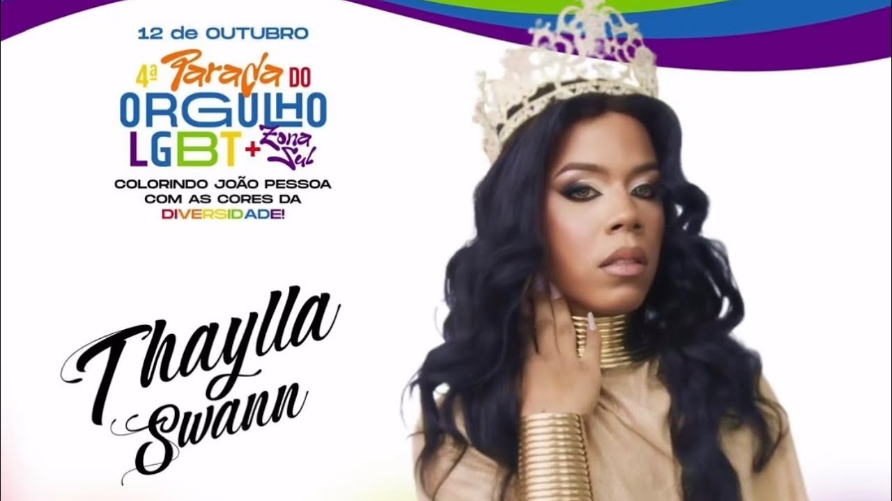 Thaylla Swann - Miss Paraíba versão Bahia na 4º Parada da Zona Sul de ...