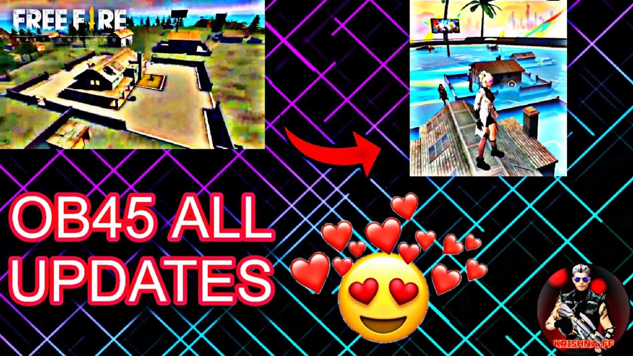 OB45 UPDATE FREE FIRE I FREE FIRE NEW UPDATE I FREE FIRE OB45 UPDATE CHANGES | FF OB45 UPDATE#ff ...