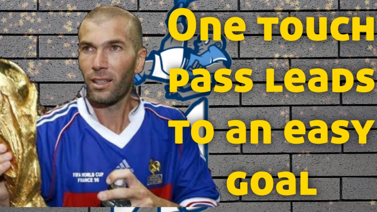 Zidane’s one touch pass leads to an easy goal( Second Match Juventus ...