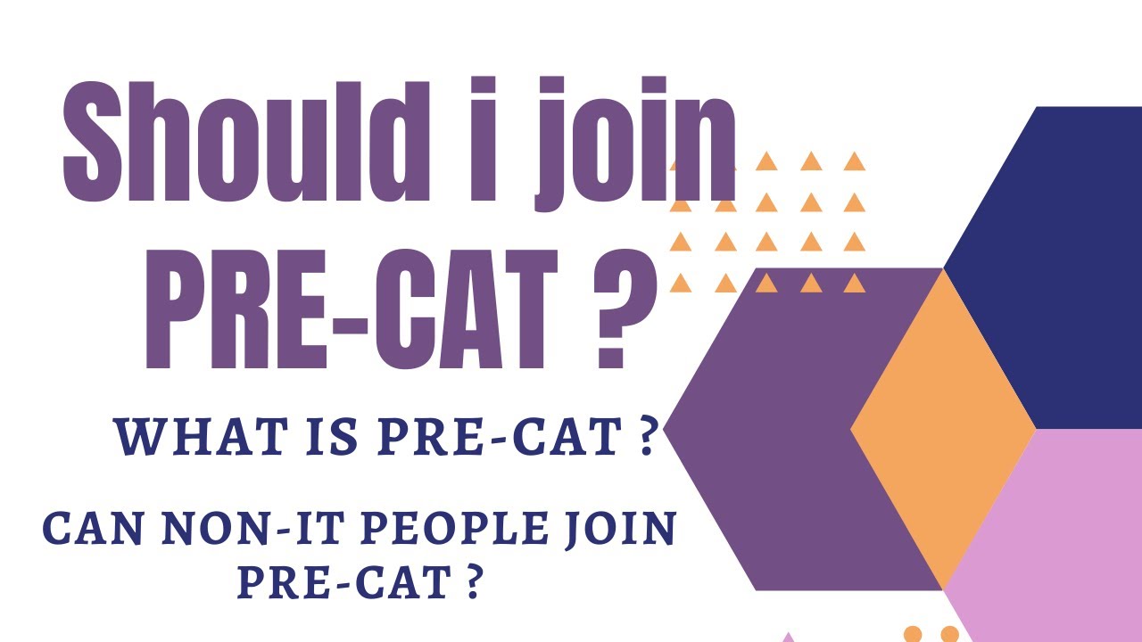 Should NON-IT people join PreCAT ? What is PreCAT | Best institutes ...
