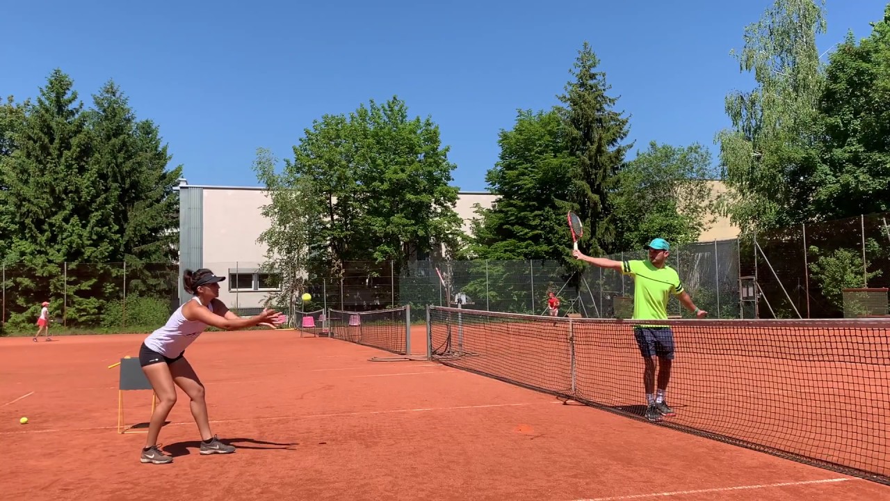 One Handed Backhand Topspin 3 Step Progression (Tennis Tutorial) - YouTube
