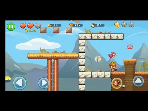 Adventure Barry World Level 23-24 Ios Game - YouTube