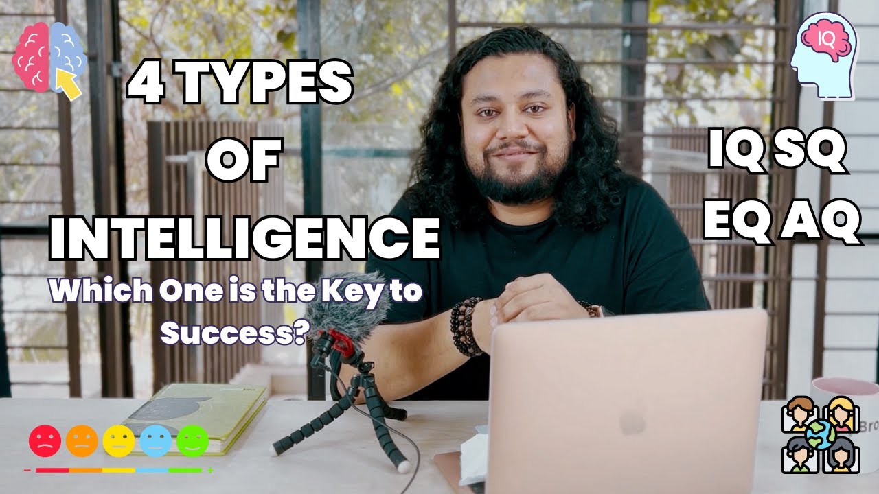 Which One is the Key to Success? Types of Intelligence-IQ, EQ, SQ,CQ & AQ #iq #eq #sq #aq - YouTube