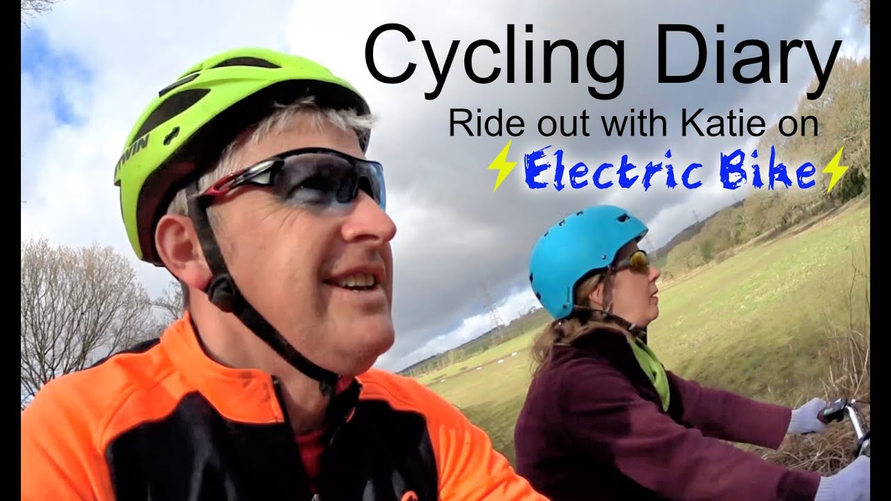 Cycling Diary : Out With Katie on Electric Bike - YouTube