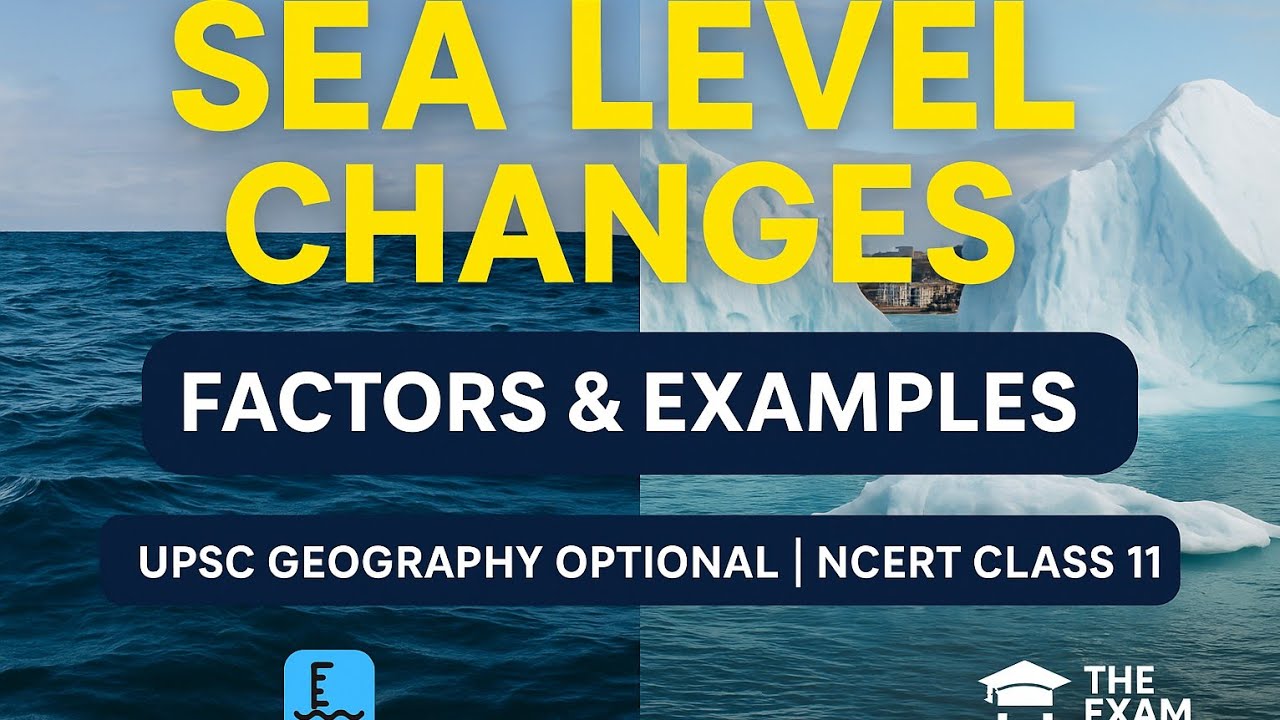 Explain the Factors Causing Sea Level Changes | UPSC 2024 Geography ...