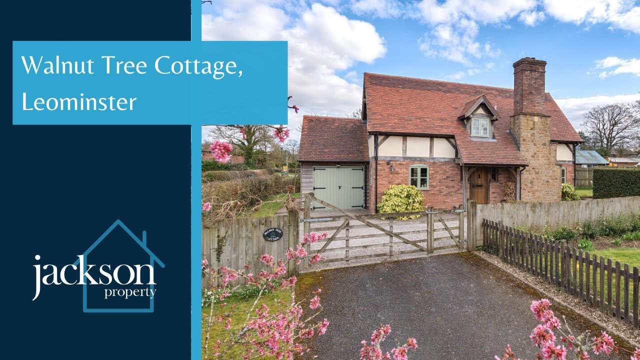 Walnut Tree Cottage, Leominster Property Tour - YouTube