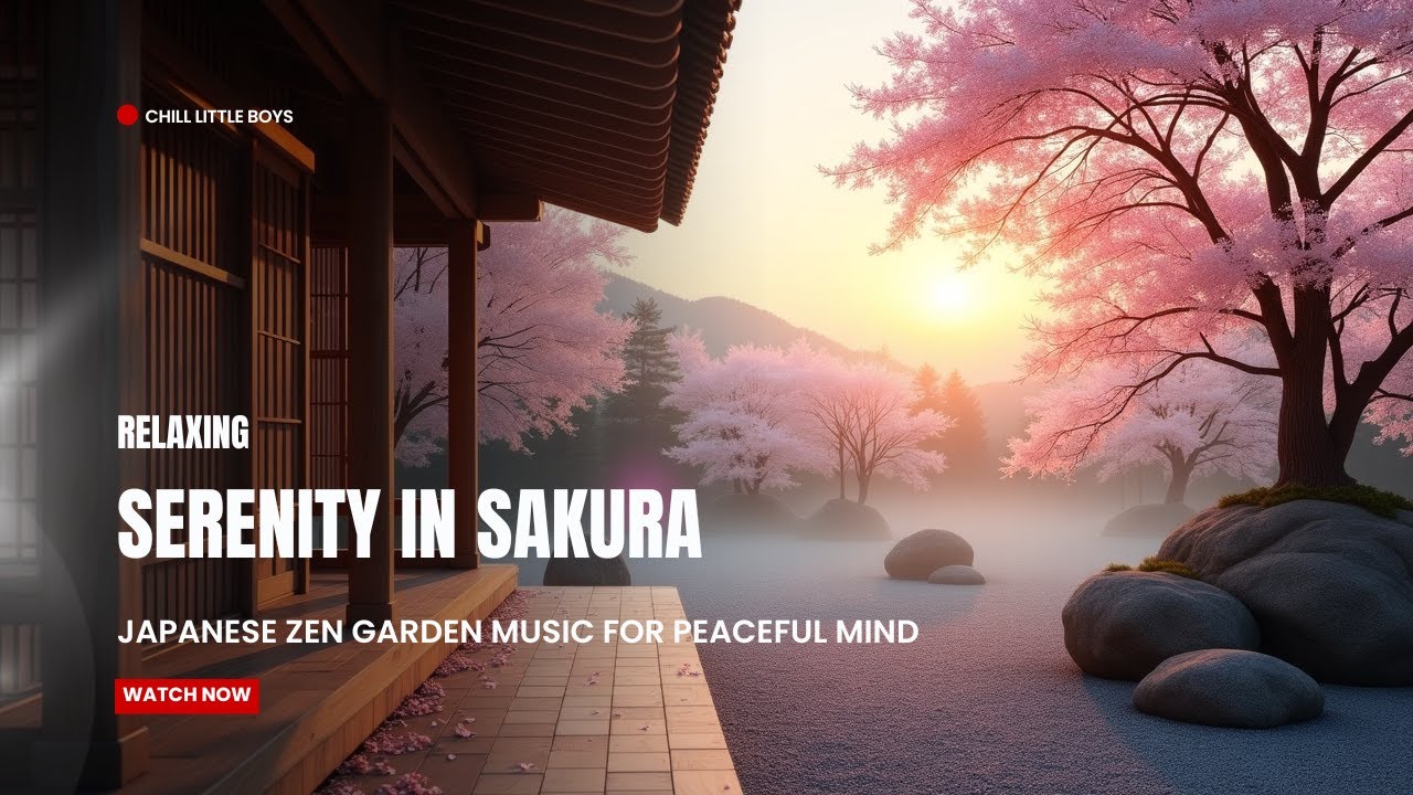 Serenity in Sakura | Relaxing Japanese Zen Garden Music for Peaceful ...